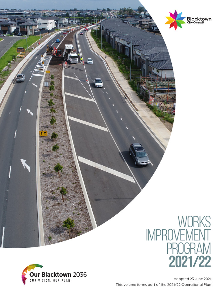 2021 22 Works Improvement Program | Download Free PDF | Road | Infrastructure