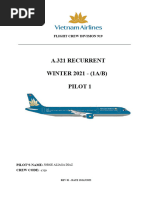 Operational Flight Plan - Description | PDF | Transponder (Aeronautics ...