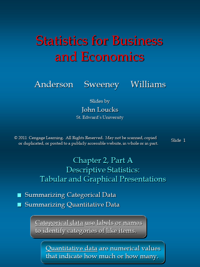 Chapter 2A | PDF | Histogram