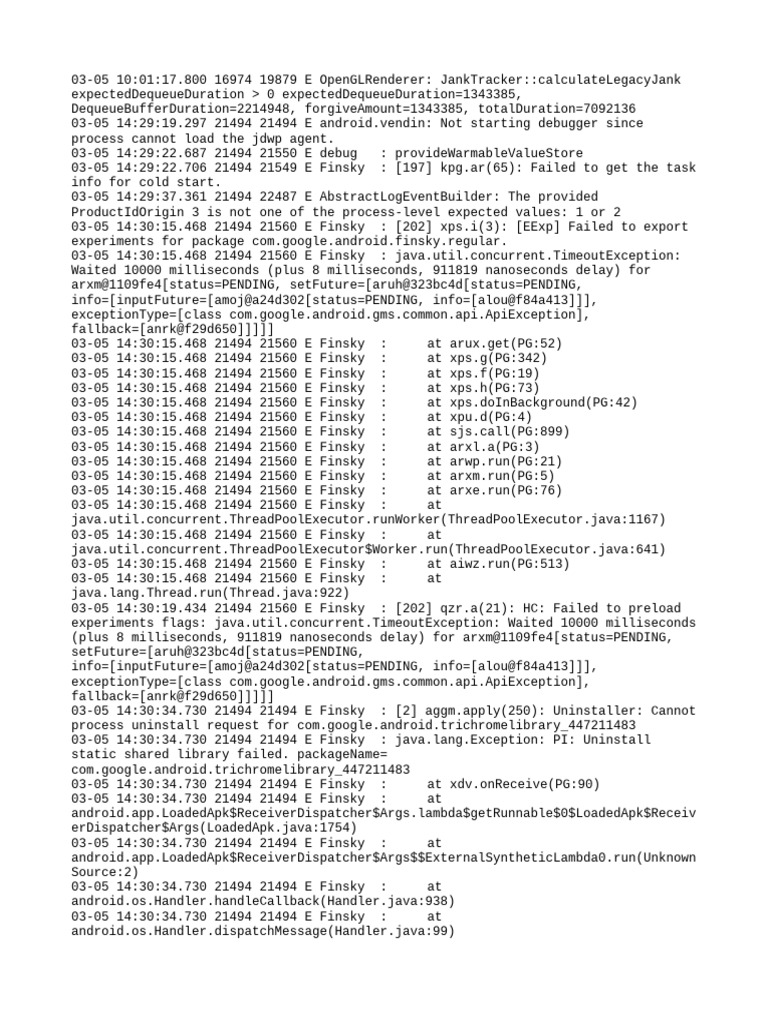 Log | PDF | Software | Computer Science
