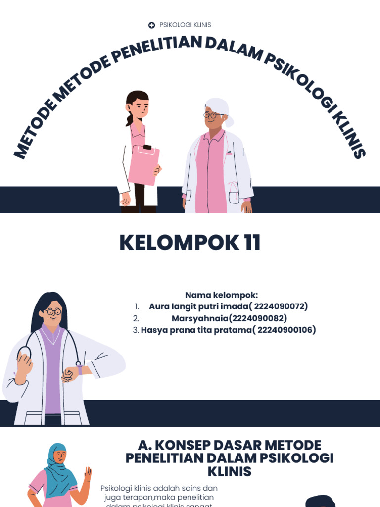 Metode Penelitian Psikologi Klinis | PDF