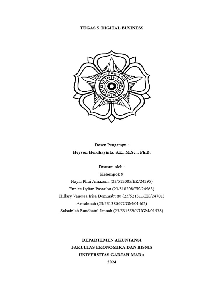 TUGAS 5 DIGITAL BUSINESS | PDF