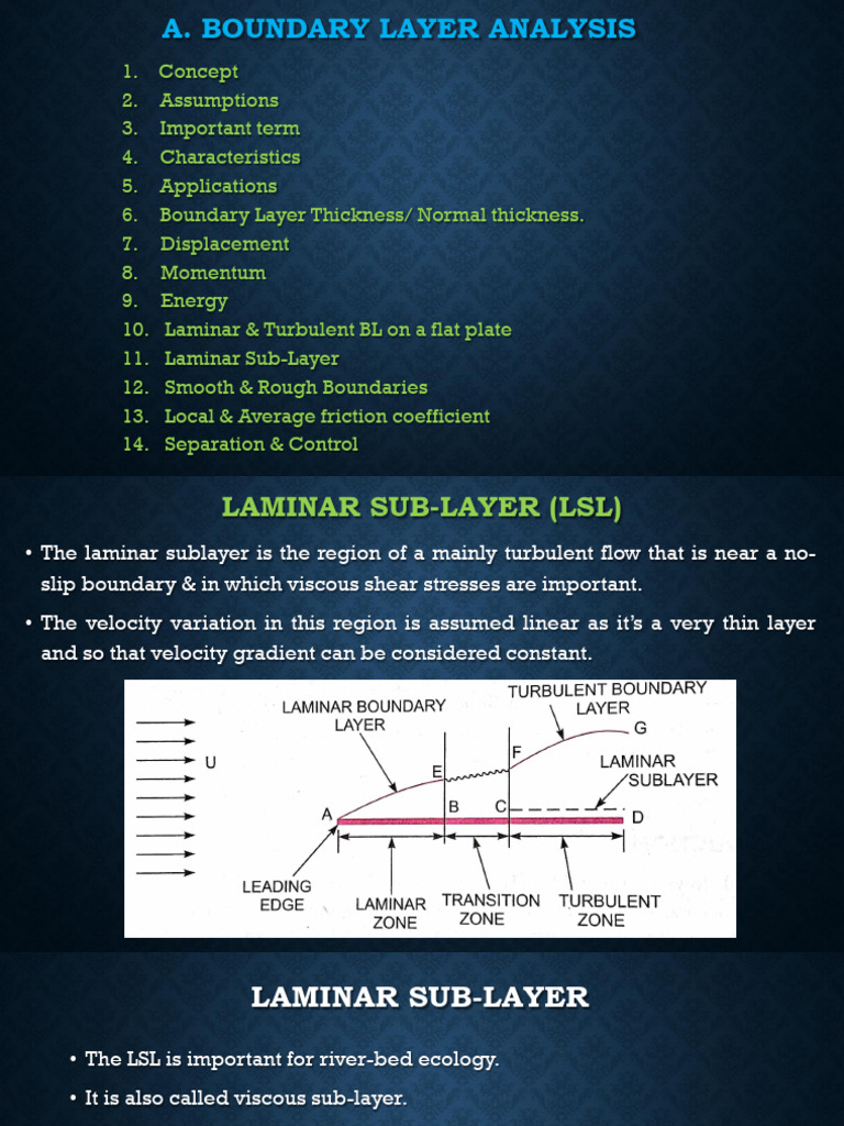 BLR 6 | PDF | Laminar Flow | Boundary Layer