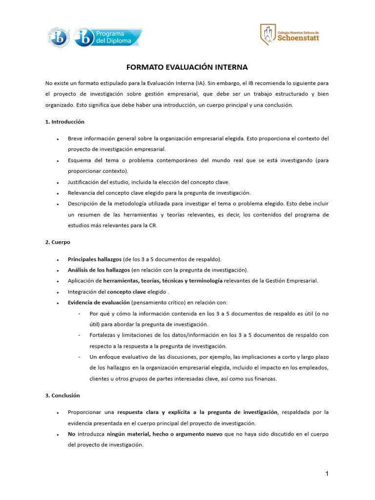 Formato Evaluación Interna (Inthinking) | PDF | Bibliografía | Inteligencia artificial