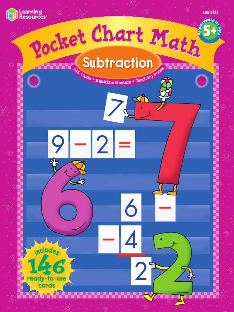 2183 Pocket Chart Subtraction | PDF | Numbers | Subtraction