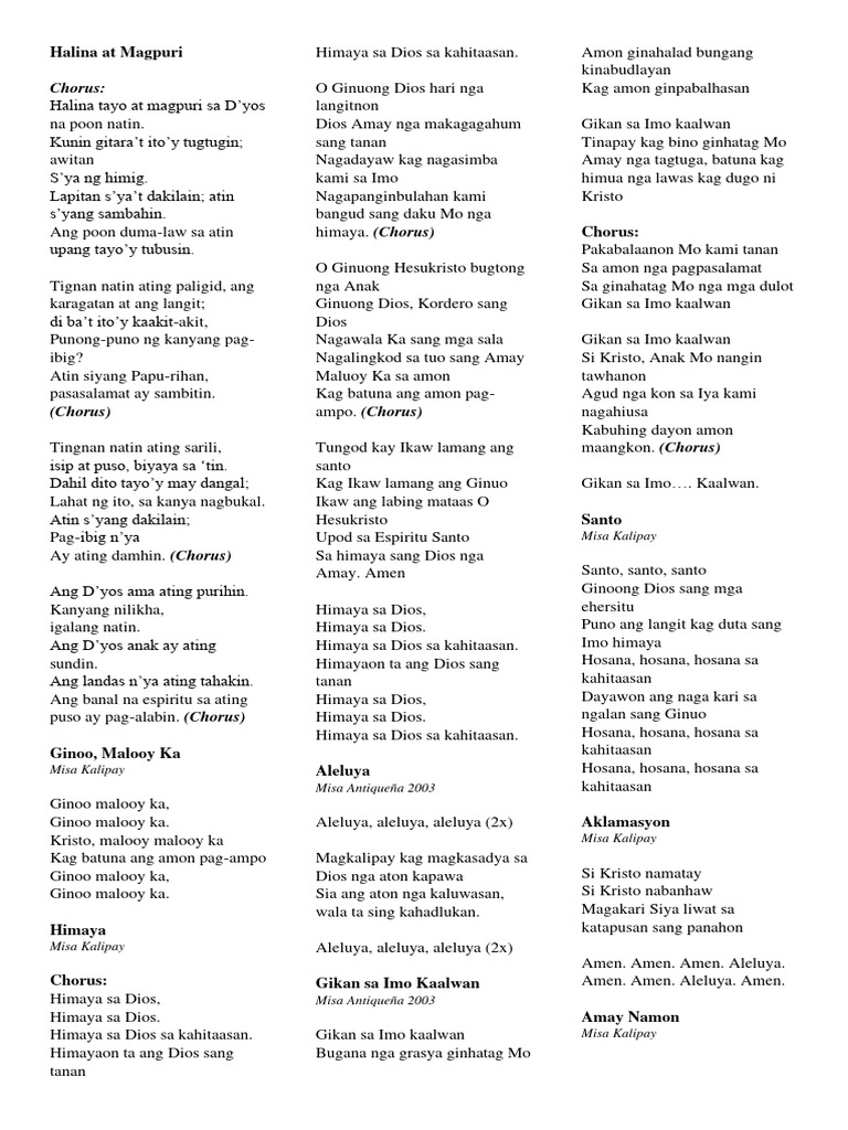 Halina at Magpuri | PDF