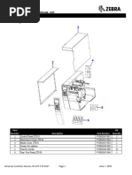 zt111 zt211 zt231 Parts Catalog en Us | PDF | Wi Fi | Printer (Computing)