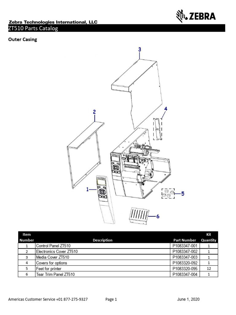 Zebra ZT510 PC | PDF | Manufactured Goods | Office Equipment
