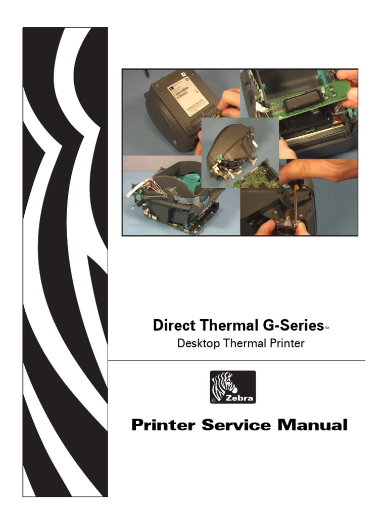 Zebra G Series SM | PDF | Printer (Computing) | Trademark