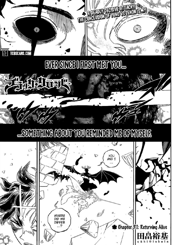 Black Clover - CH 311 @manga - Gallery | PDF
