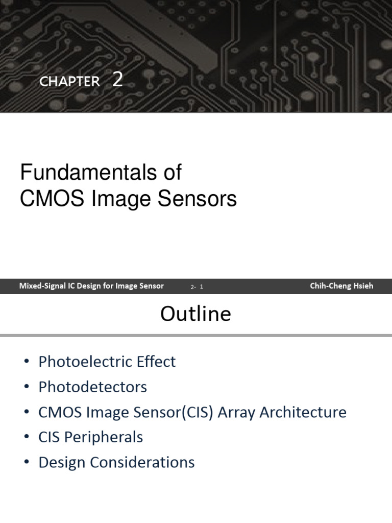 2 Fundamental of CIS | PDF | Mixed Signal Integrated Circuit ...