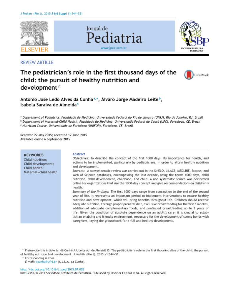 1 s20 S0021755715001175 Main | PDF | Breastfeeding | Malnutrition
