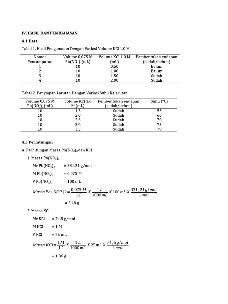Perhitungan KF O3 | PDF | Inorganic Chemistry | Solid State Chemistry