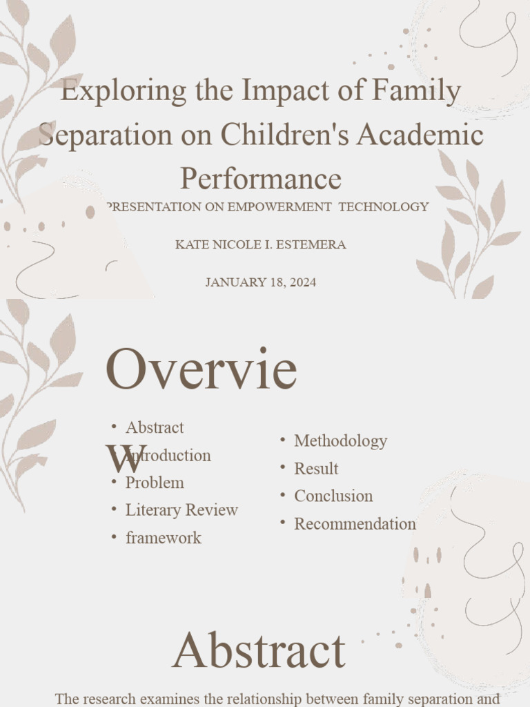 Beige Aesthetic Neutral Thesis Defense Presentation | PDF | Statistics ...