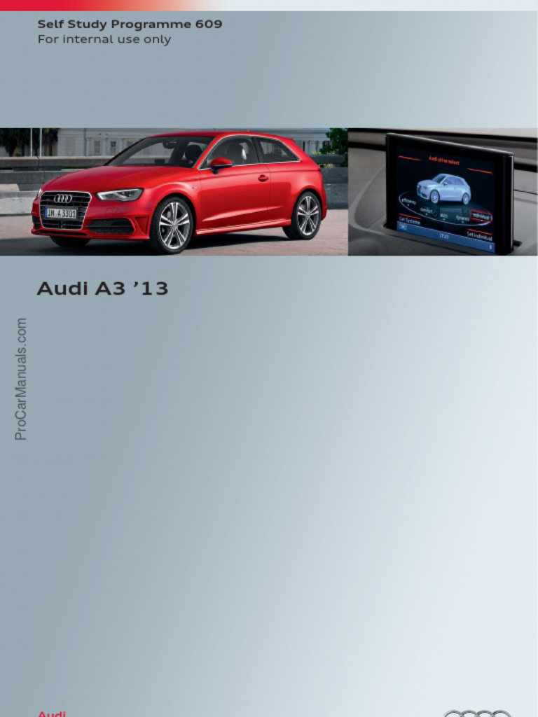 SSP 609 - Audi A3 2013 | PDF | Airbag | Seat Belt