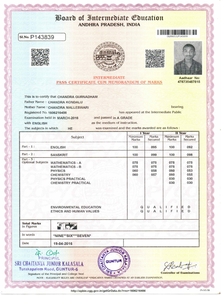 Inter Long Memo | PDF