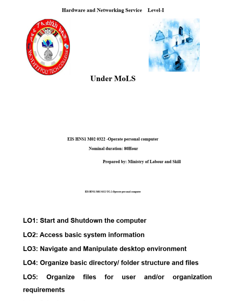 Computer Operation Basics for Beginners | PDF | Microsoft Windows | Computer File