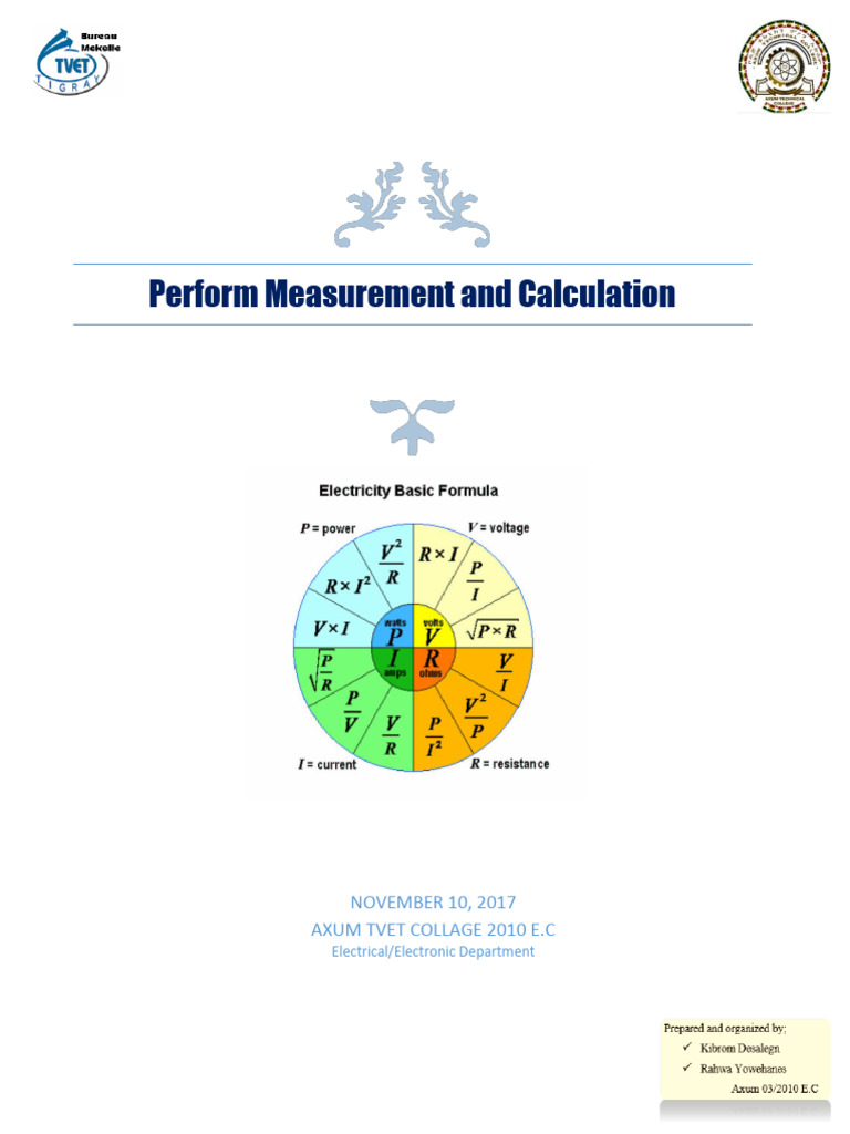 Electrical Measurement Guide | PDF