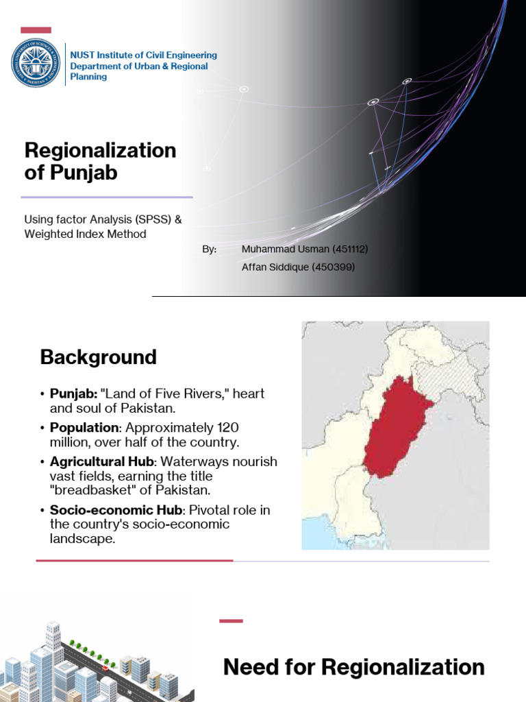 Regionalization of Punjab | PDF