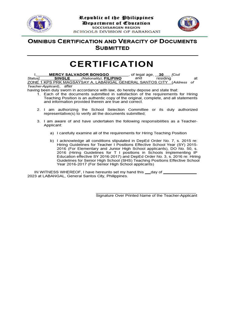 Omnibus CertificationEDITEDnw | PDF