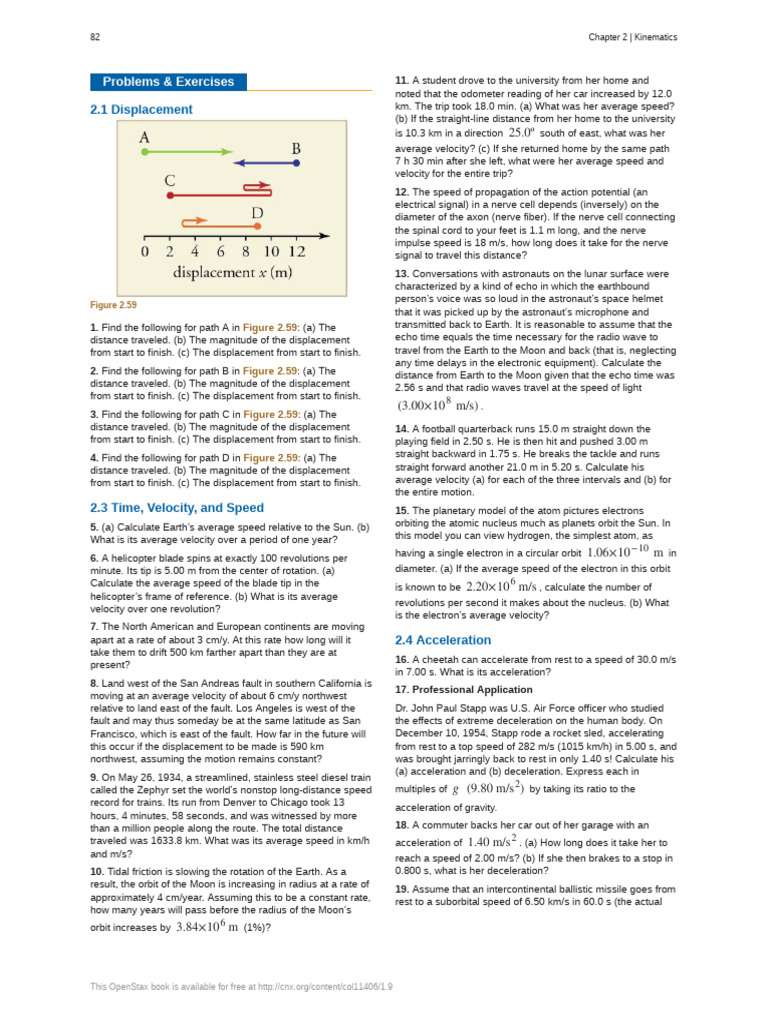 Chapter 2 Problems | PDF