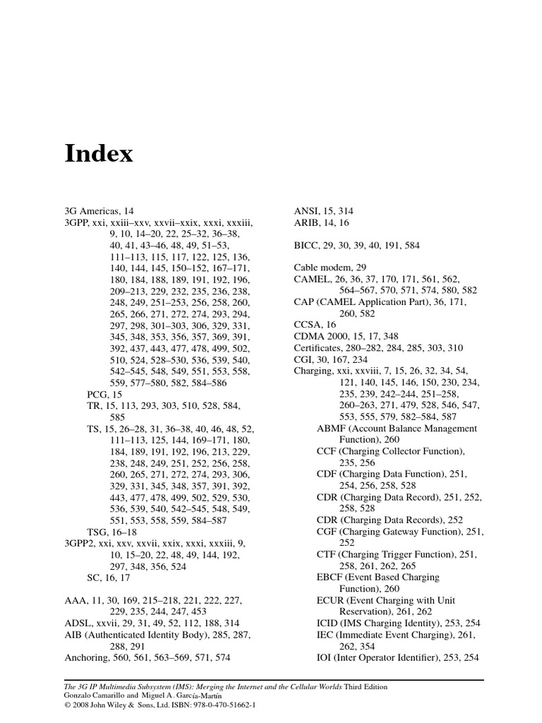 3GPP and IMS Reference Guide | PDF | Ip Multimedia Subsystem | Internet