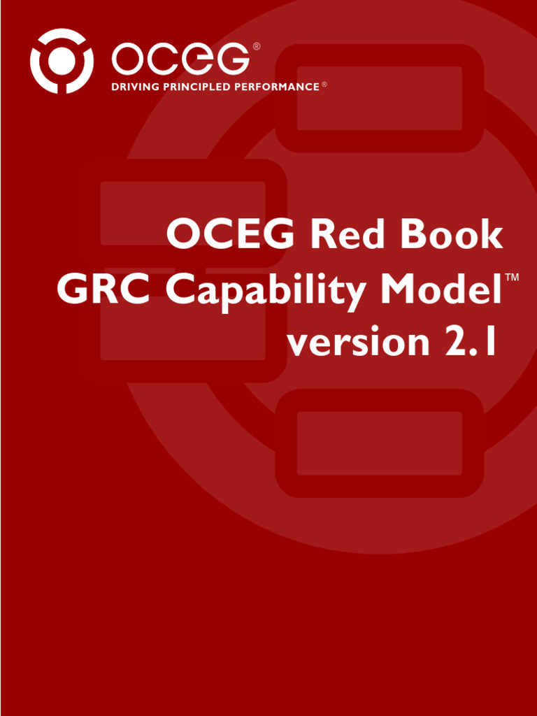 OCEG Red Book GRC Capability Model Version 2.1 (PDFDrive) | PDF
