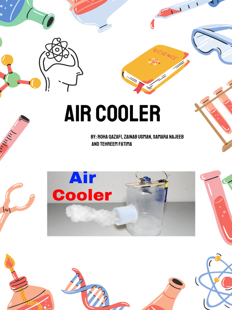 Science Project Report On "Mini Air Cooler" | PDF | Heat Transfer | Air Conditioning