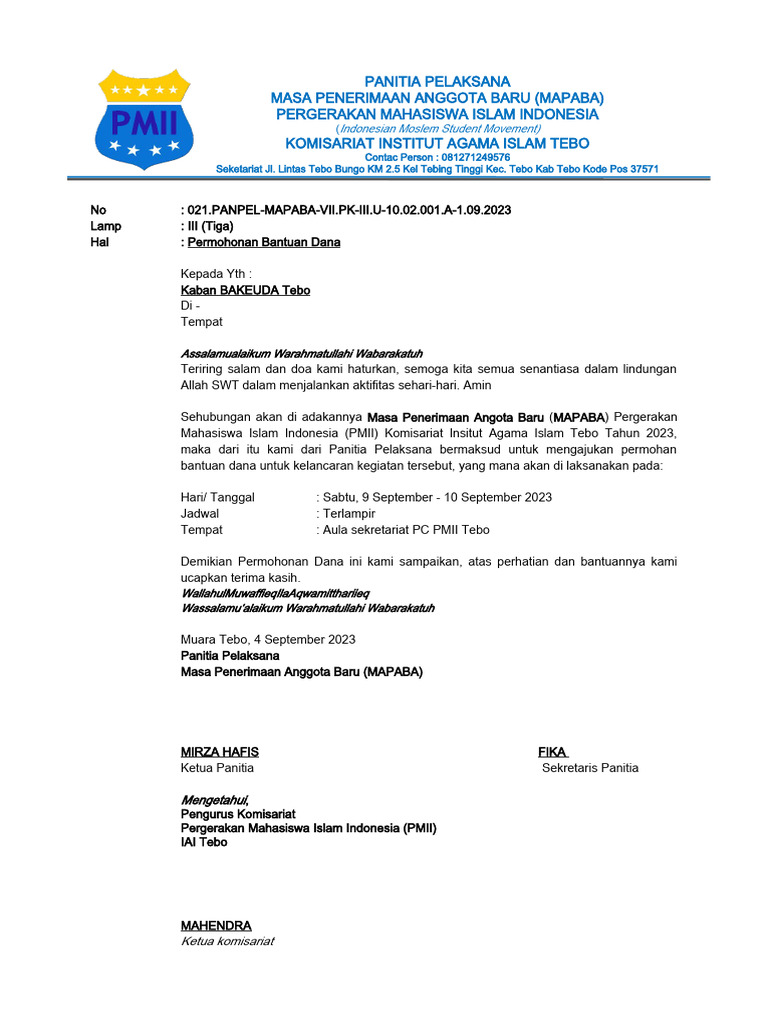 Proposal Bawaslu Robinas | PDF | Karier & Perkembangan | Ilmu Sosial