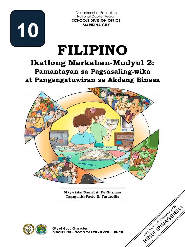 NCR Final Filipino10 Q3 M2 | PDF