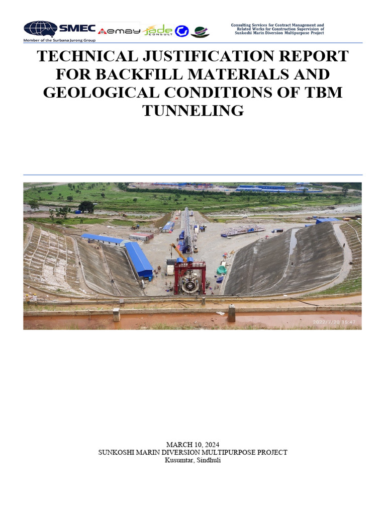 Grouting Techniques for TBM Tunneling | PDF | Tunnel