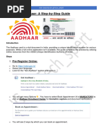 Aadhaar Card Address Change Form | PDF