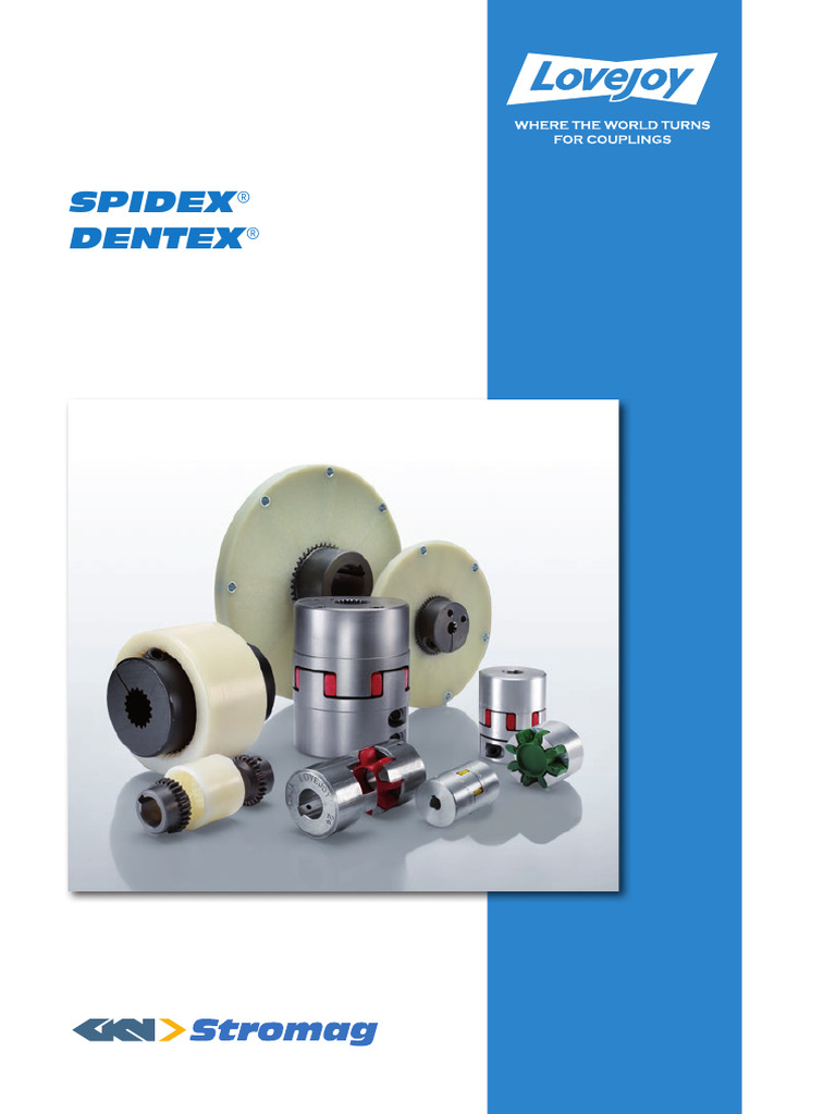 SPIDEX-DENTEX EN GKN LS Stromag | PDF | Mechanical Engineering | Mechanics