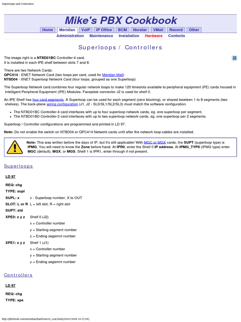 Superloops and Controllers | PDF | Office Equipment | Data Transmission