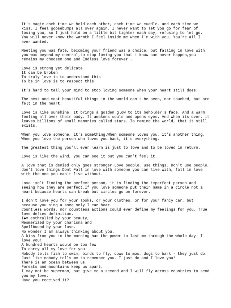 True Love-1 | PDF | Love