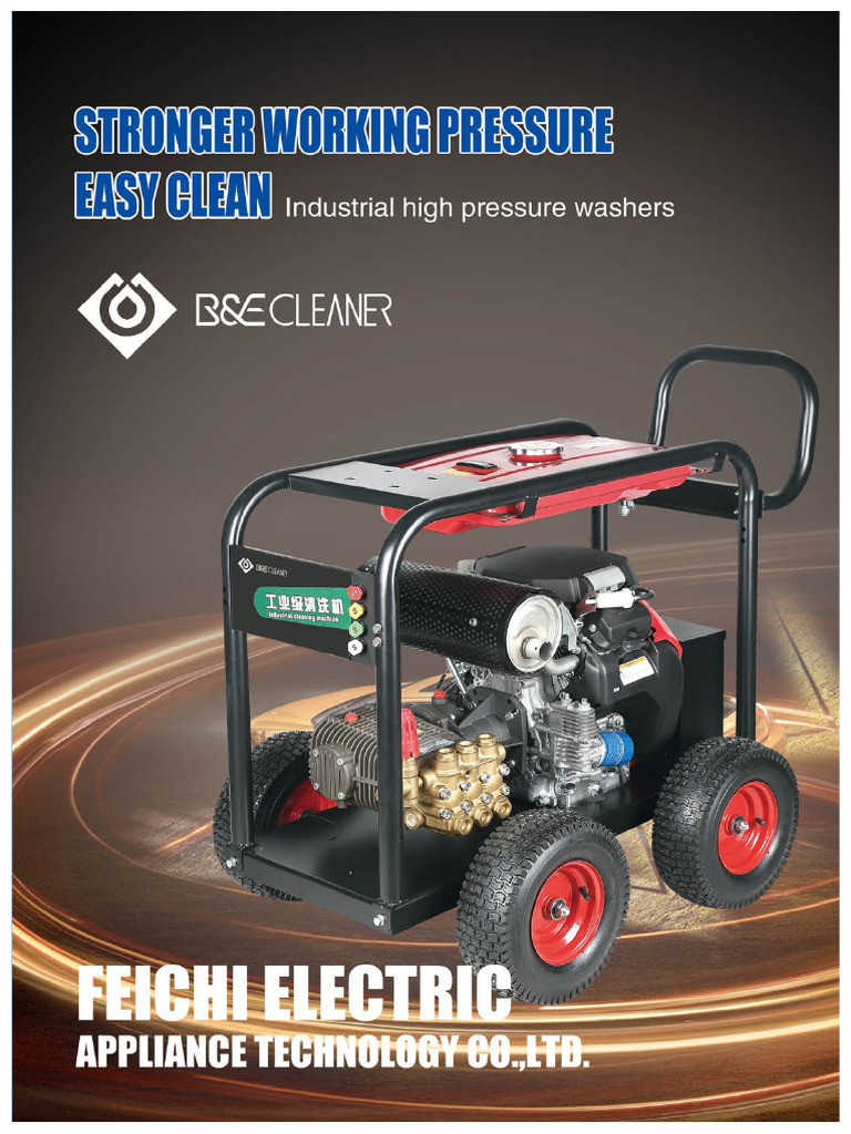 Feichi High Pressure Washer Pump Catalogue | PDF