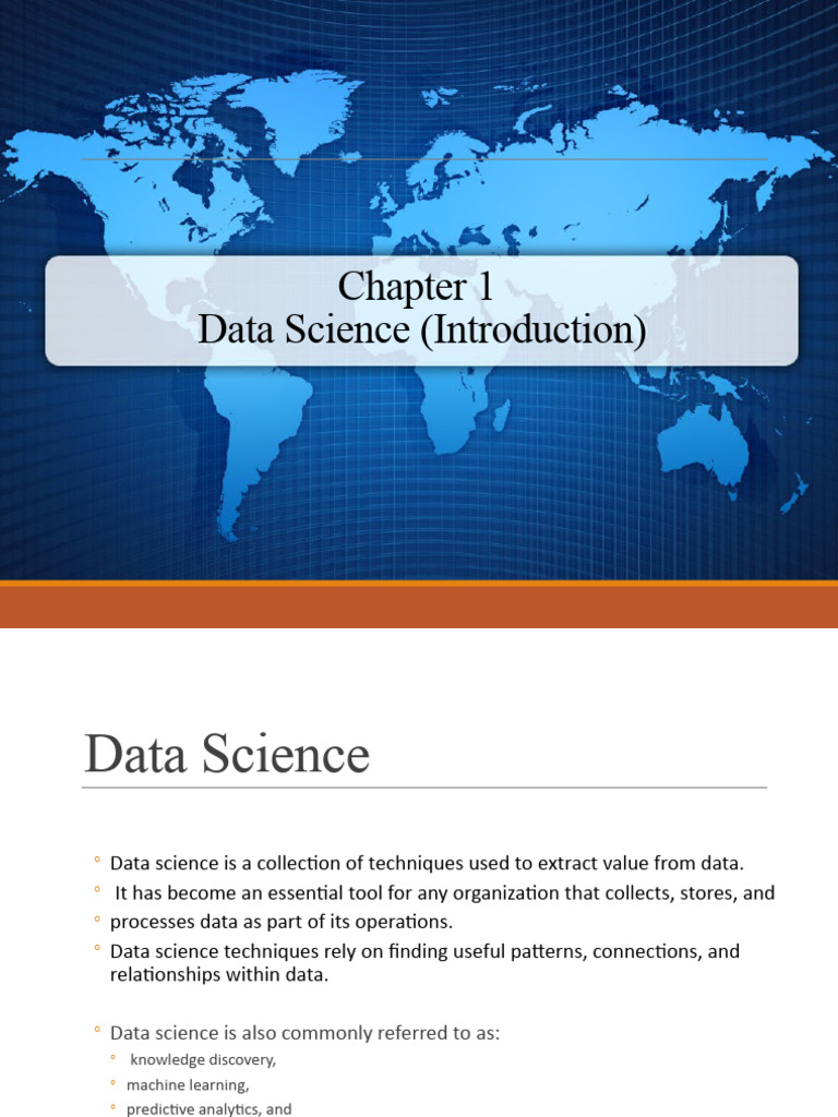 Introduction of Data Science | PDF | Data Science | Machine Learning Introduction of Data Science | PDF | Data Science | Machine Learning
