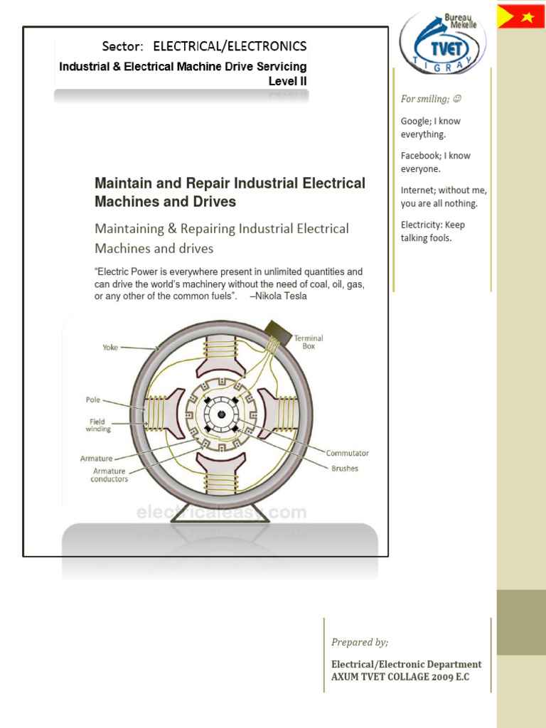 Maintain and Repair Industrial Electrical Machines and Drives | PDF ...
