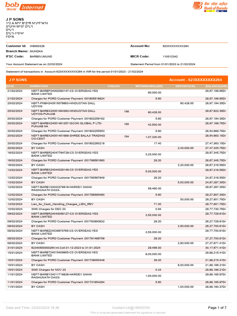 OpTransactionHistoryUX522-02-2024 | PDF | Financial Services | Banking