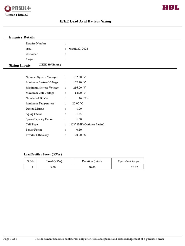 5kVA Sizing | PDF | Electrical Engineering | Electricity