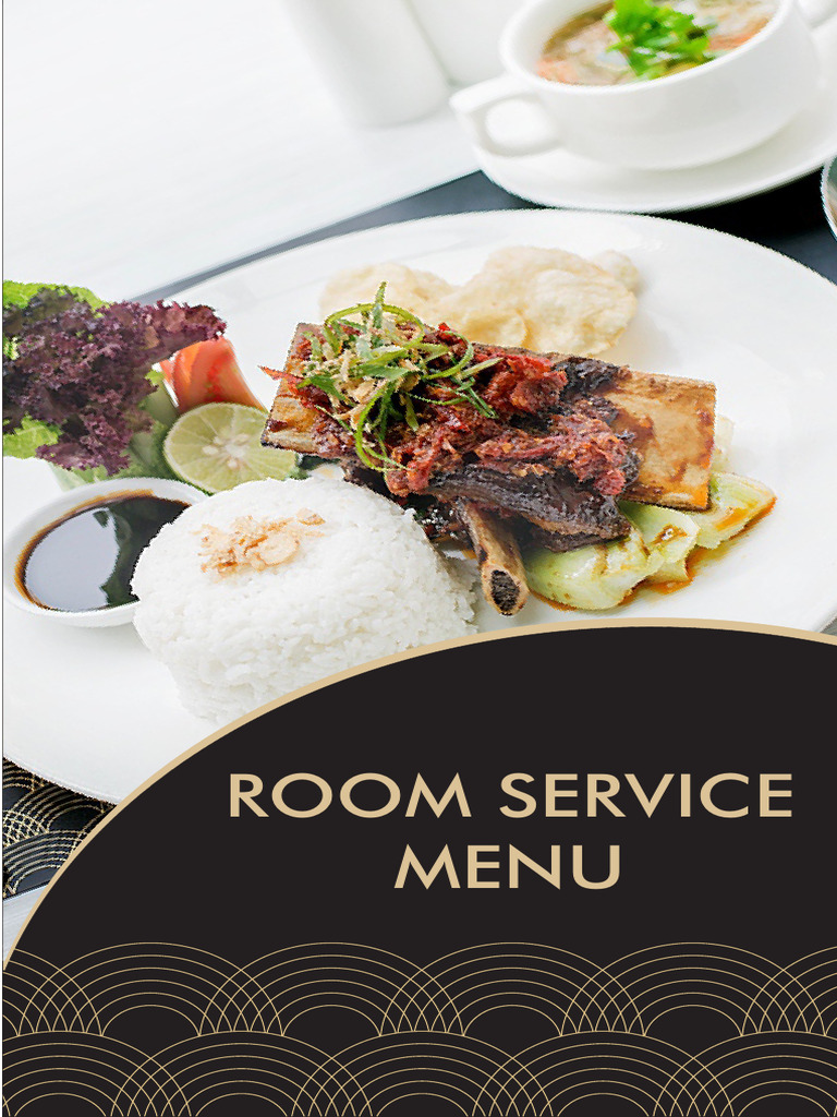 Room Service Menu | PDF