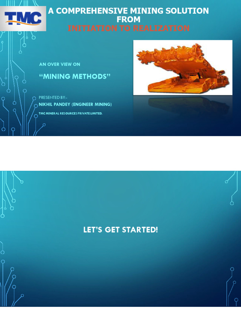 Bord and Pillar Mining | PDF | Mining | Coal Mining