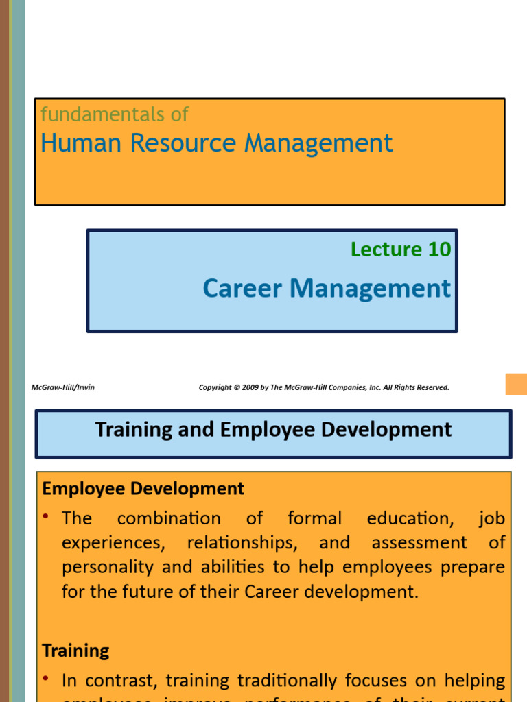 Lecture 10 - Career Management | PDF | Employment | Economies