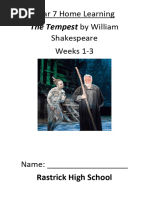 The Tempest - Character List | PDF | The Tempest | Shakespearean Comedies