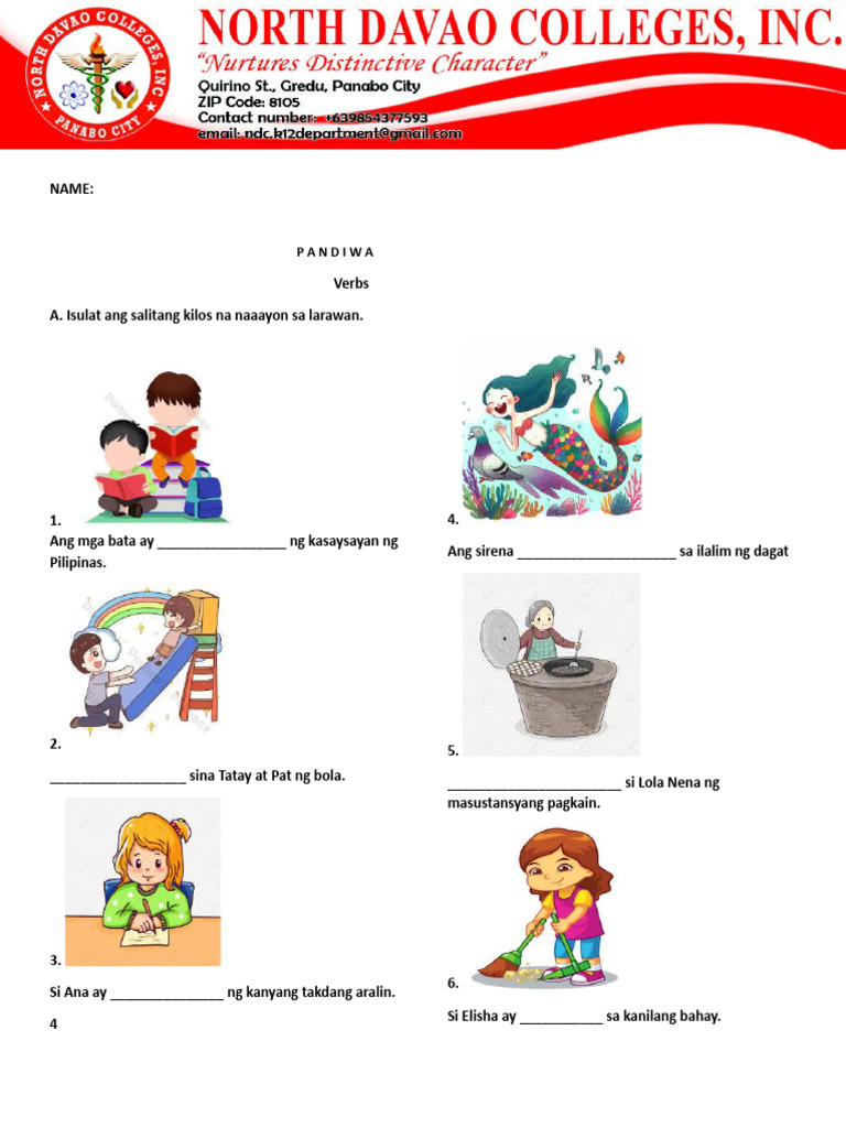 FILIPINO 3rd exam | PDF