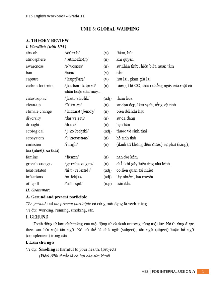 K11 - Unit 6 - Students - Book | PDF