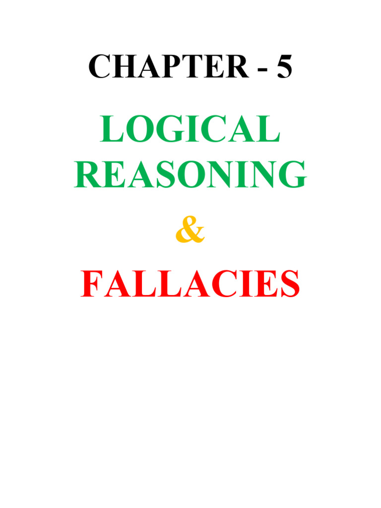 Understanding Logical Fallacies | PDF | Fallacy | Argument