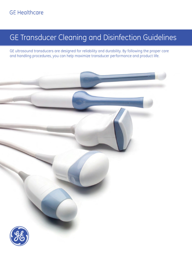 GEHC-Guidelines-Transducer Cleaning Disinfection Guidelines | PDF ...