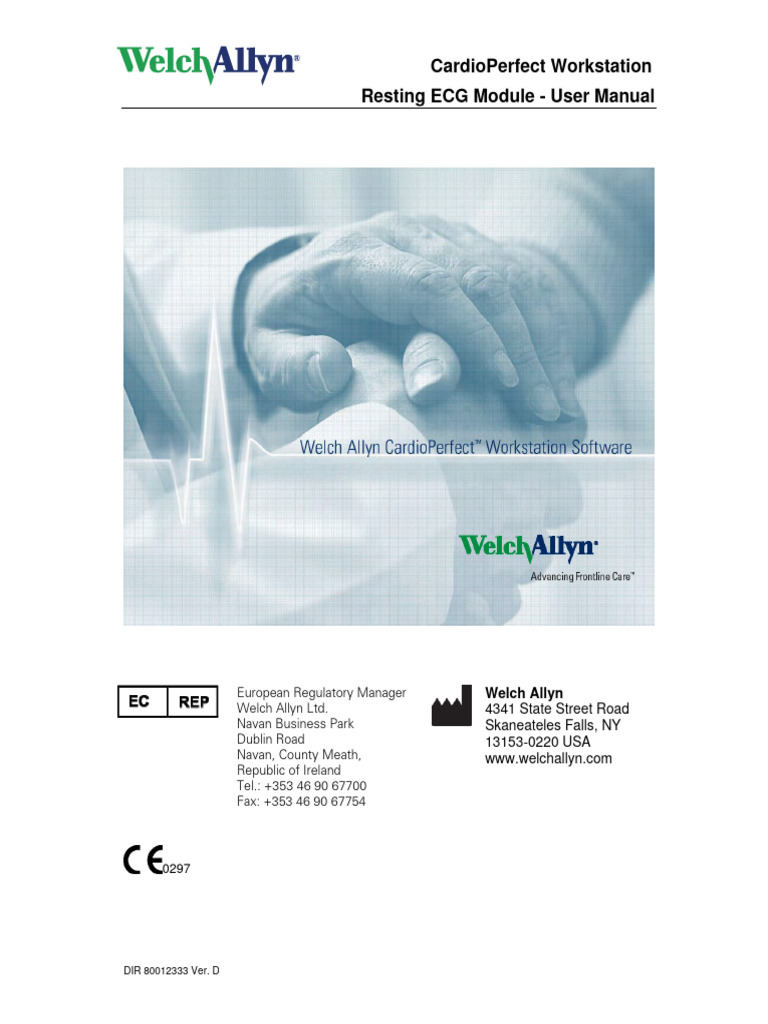 Welch Allyn ABPM ECG Manual | PDF | Electrocardiography | Window ...