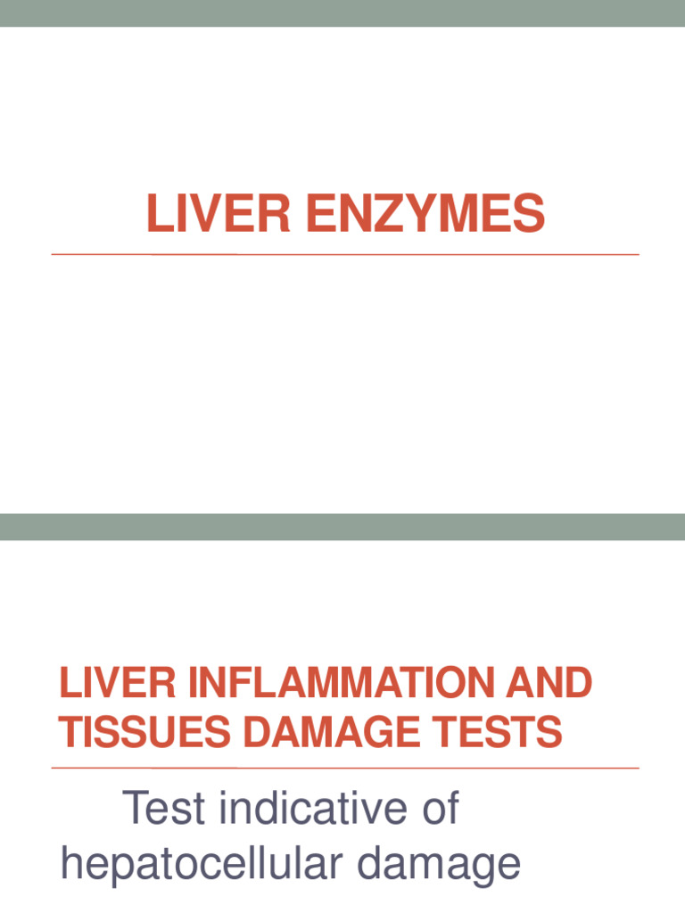 Chem-Dr - Zainab-Liver Enzymes-Lab 3 | PDF | Alanine Transaminase ...